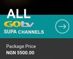 All GOtv Supa Channels List and Subscription Price – GenGuide